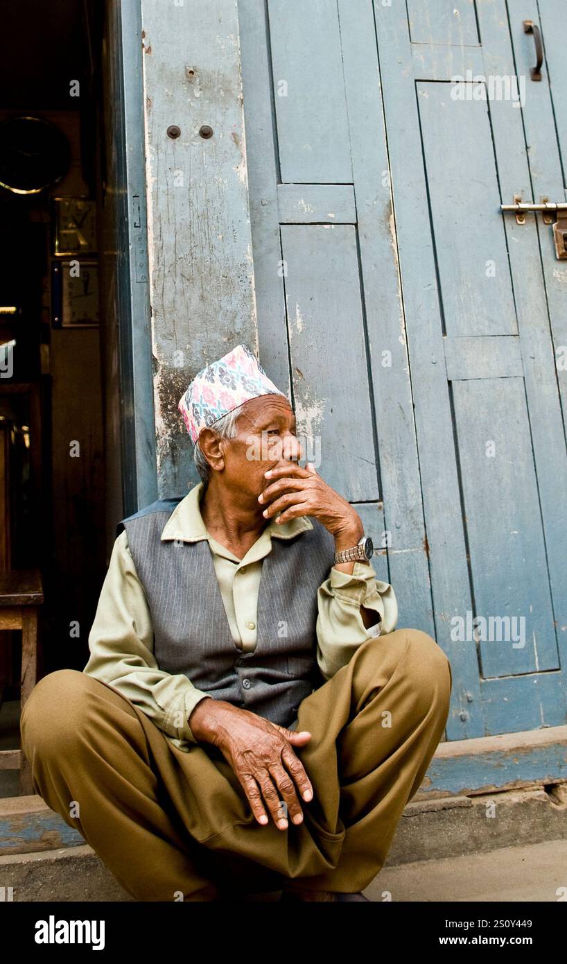 Nepali topi hi-res stock photography and images - Alamy