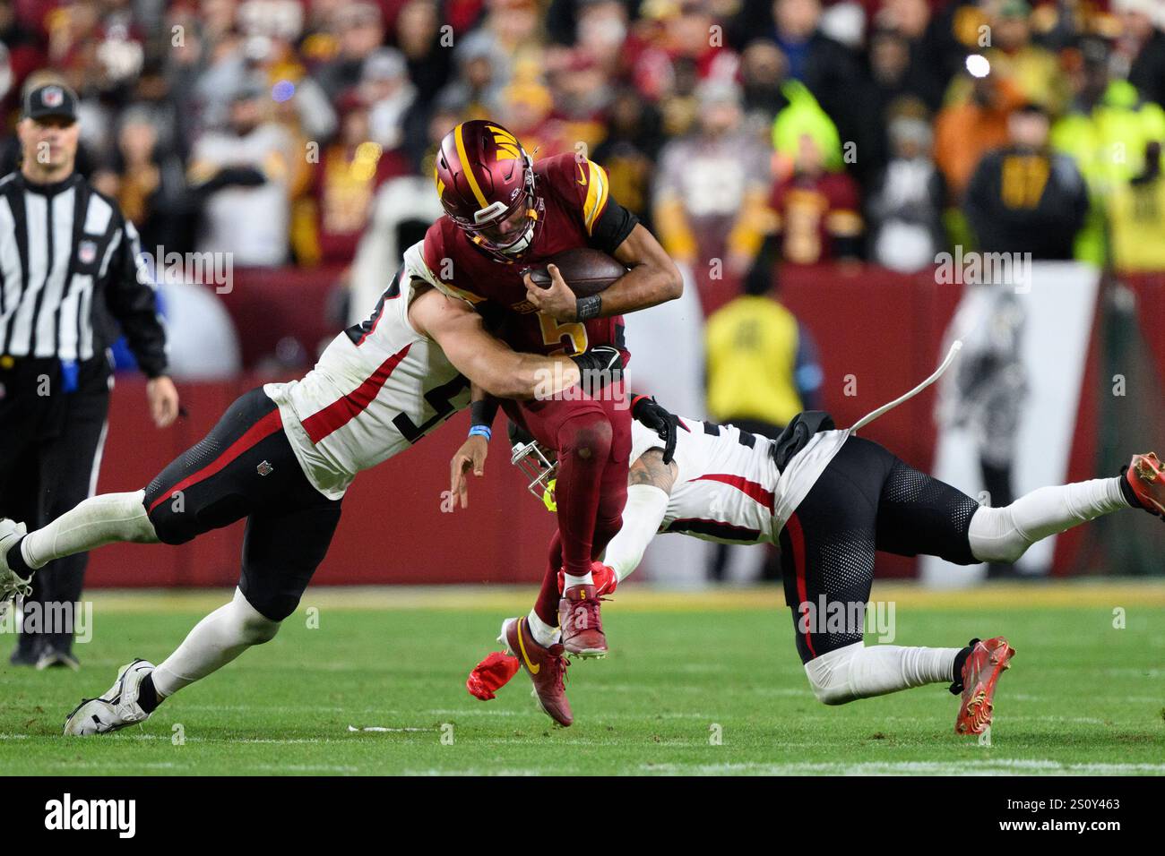 December 29th 2024: Washington Commanders quarterback Jayden Daniels (5 ...