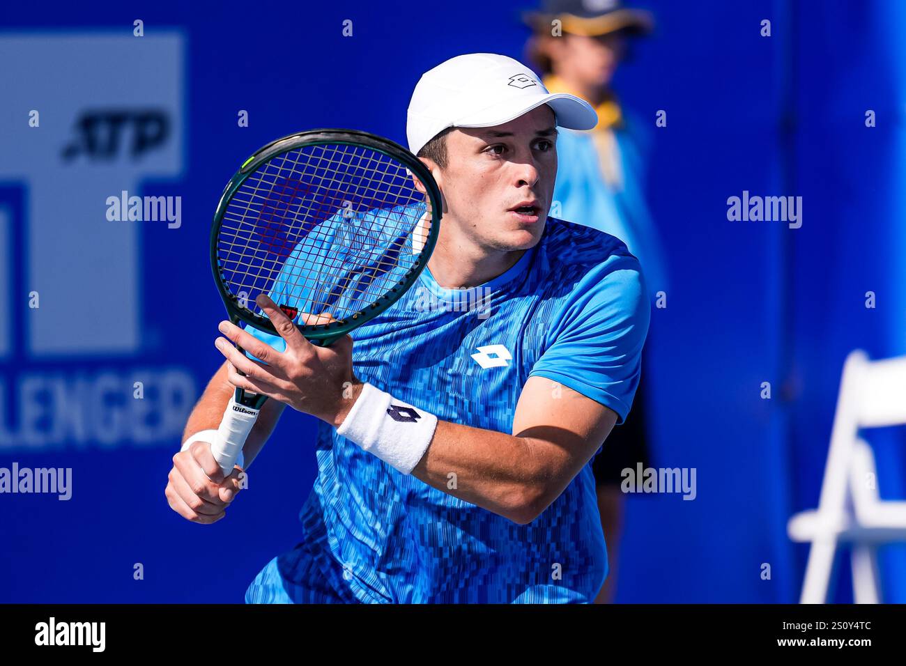 Canberra, Australia; 30th Dec 2024: Harold Mayot of France is pictured ...
