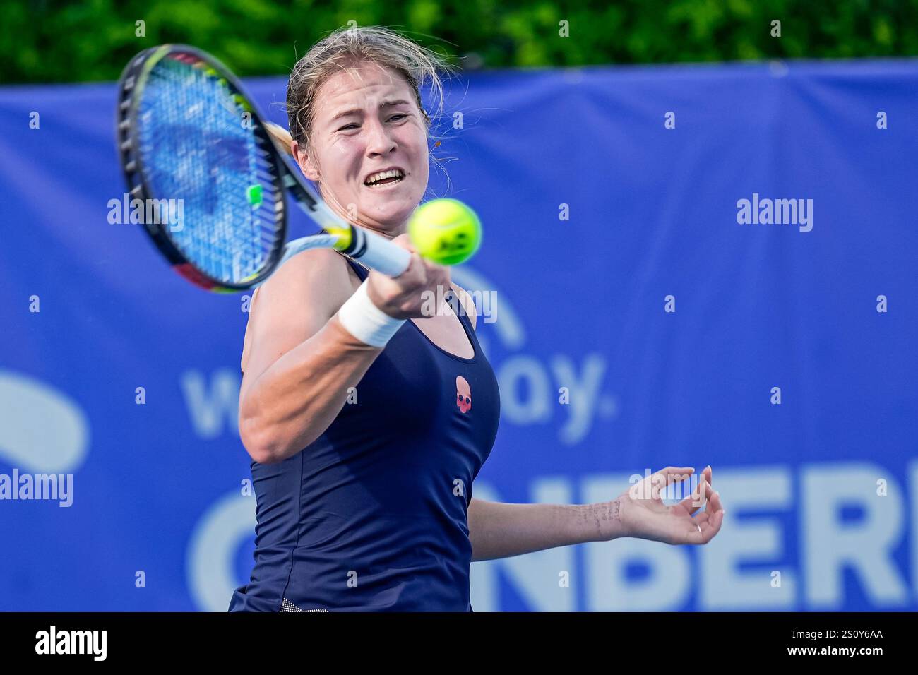Canberra, Australia; 30th Dec 2024: Anastasia Zakharova is pictured ...