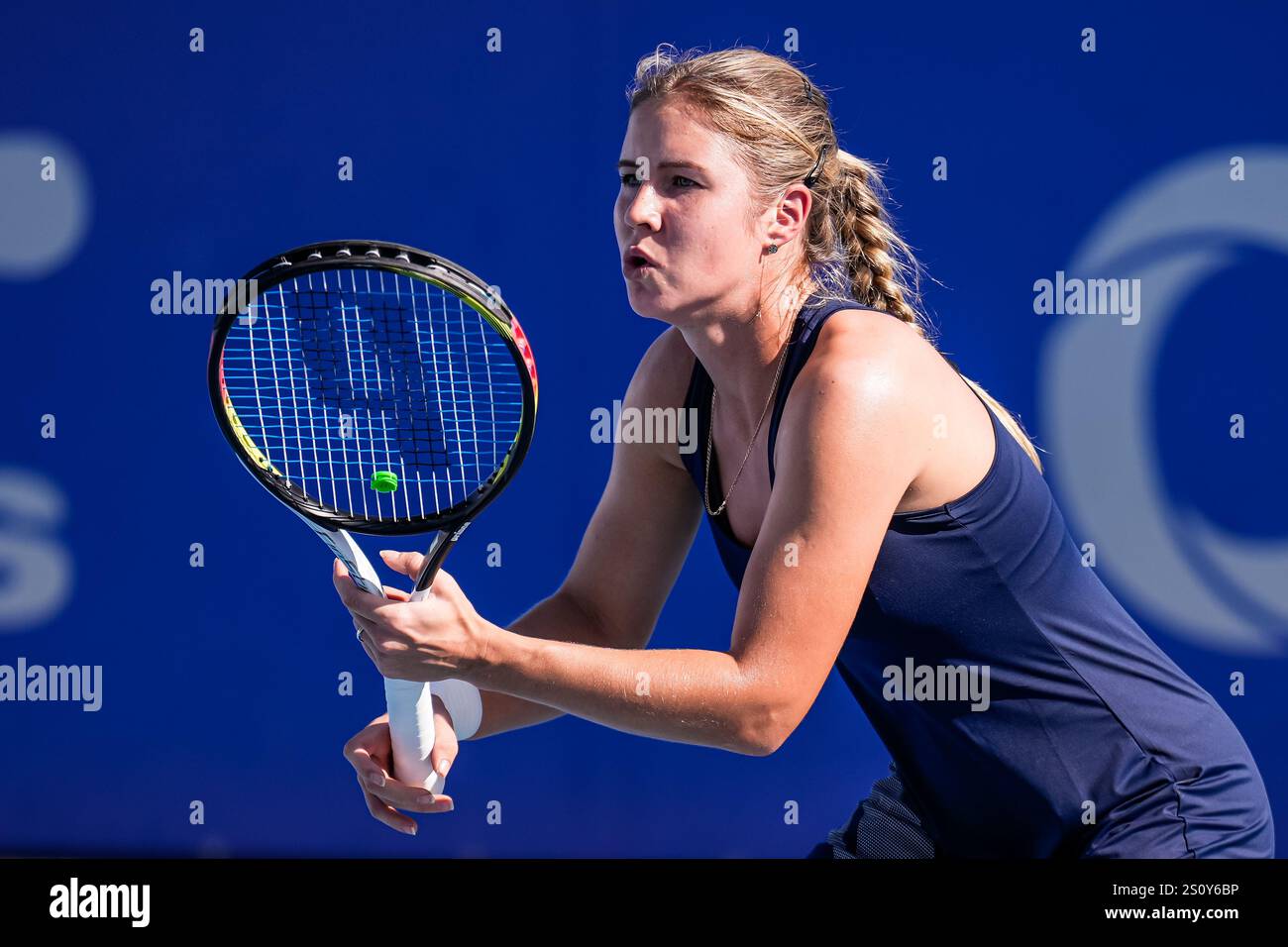 Canberra, Australia; 30th Dec 2024: Anastasia Zakharova is pictured ...