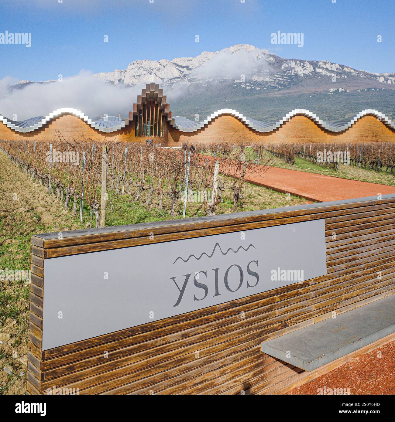 Laguardia, Spain - 28 Dec, 2024: Bodegas Ysios winery, designed by ...