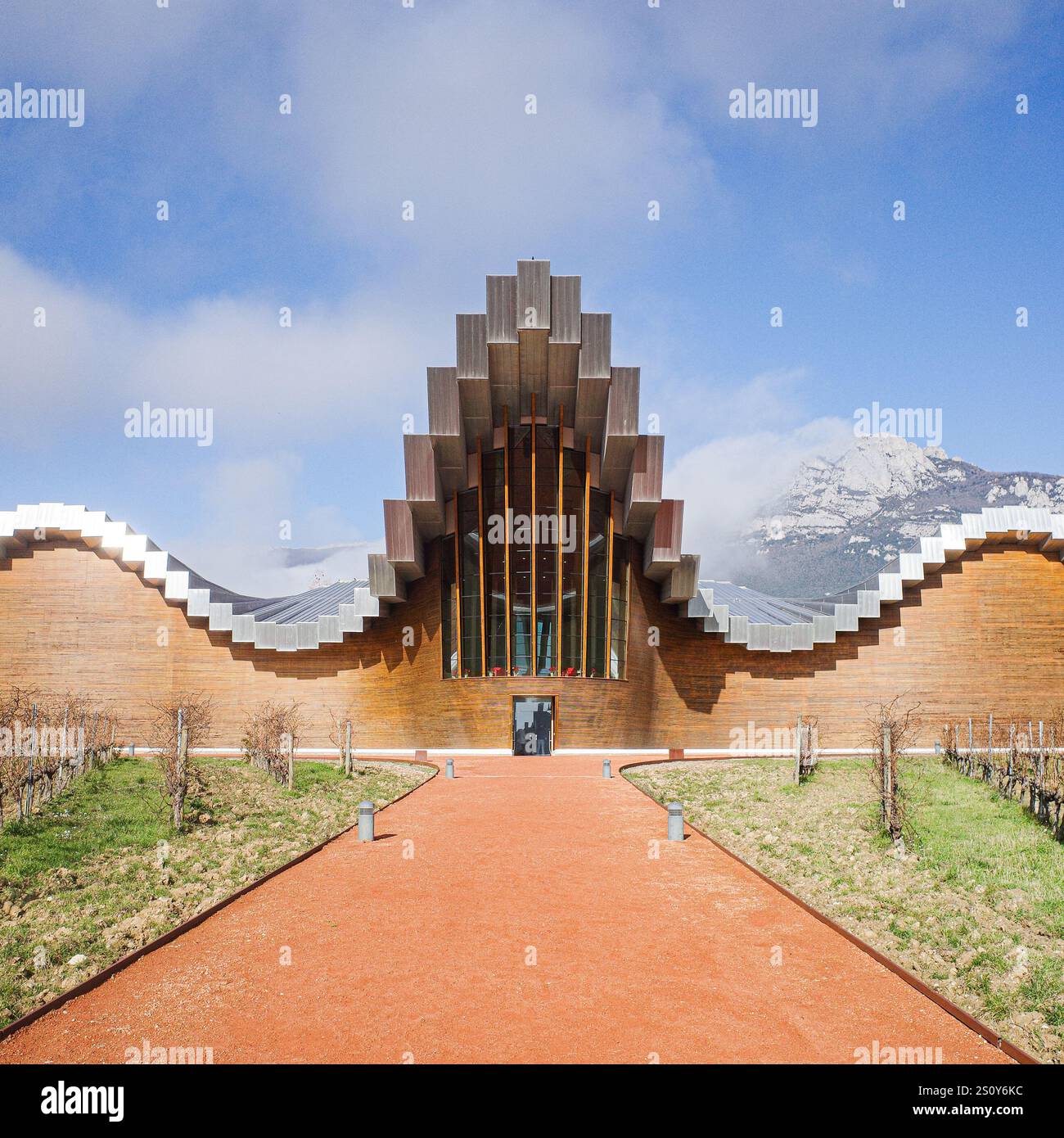 Laguardia, Spain - 28 Dec, 2024: Bodegas Ysios winery, designed by ...