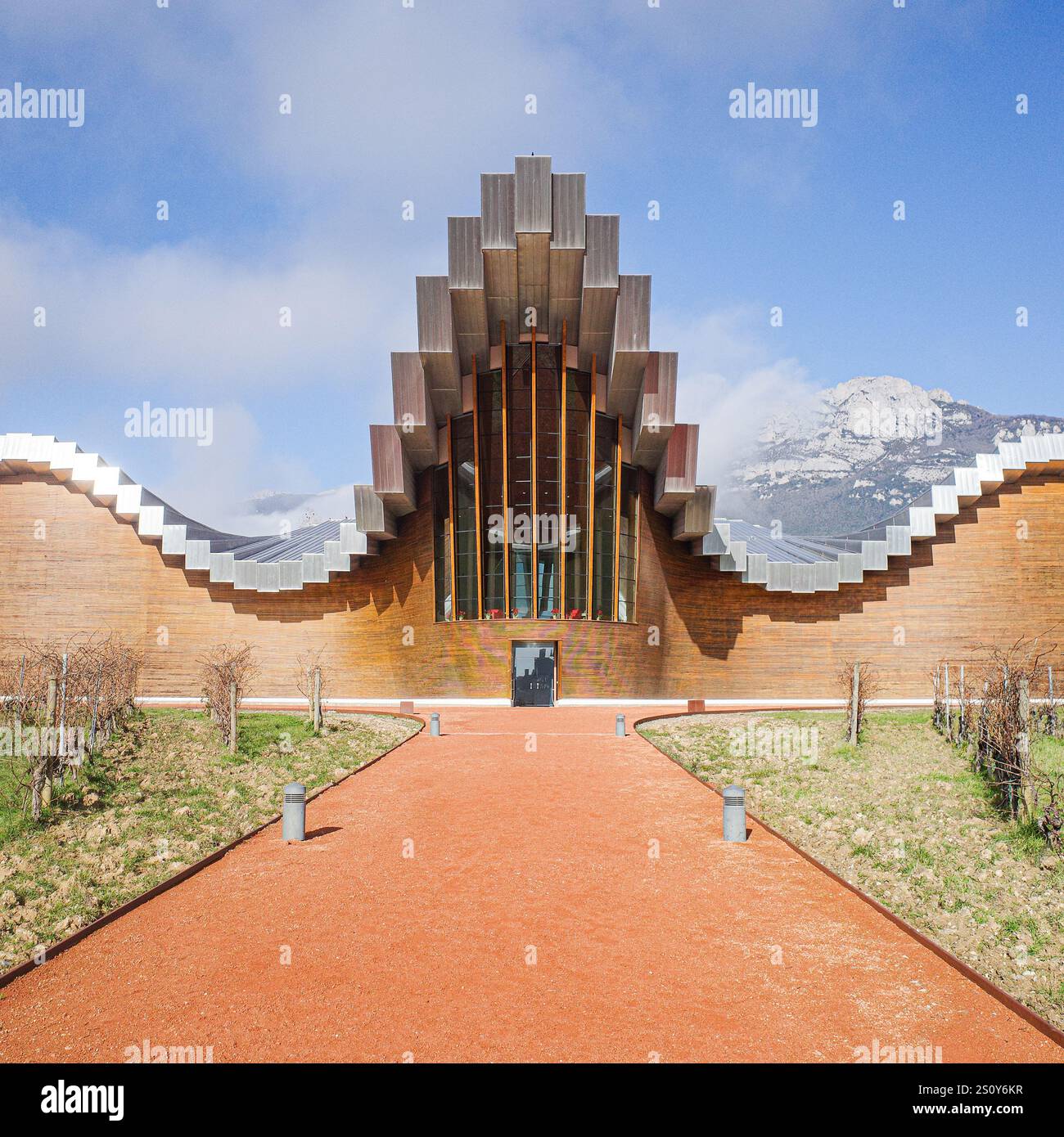 Laguardia, Spain - 28 Dec, 2024: Bodegas Ysios winery, designed by ...