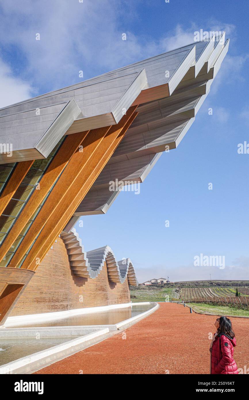 Laguardia, Spain - 28 Dec, 2024: Bodegas Ysios winery, designed by ...