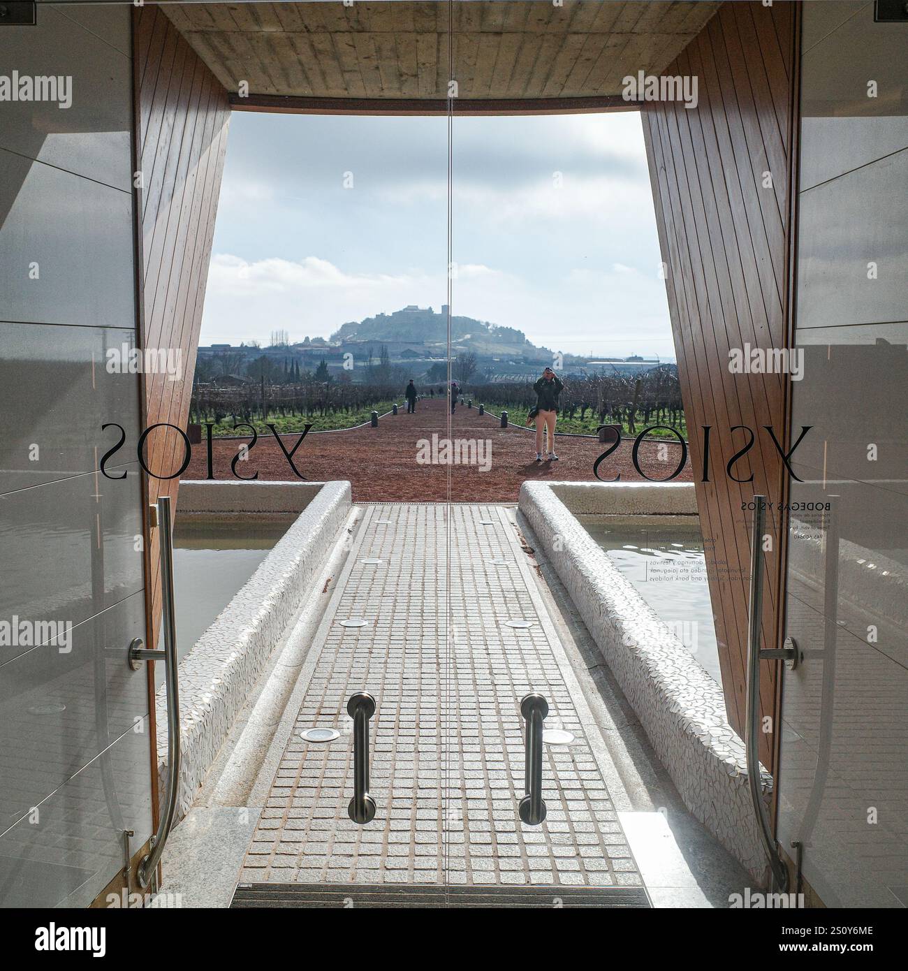 Laguardia, Spain - 28 Dec, 2024: Bodegas Ysios winery, designed by ...