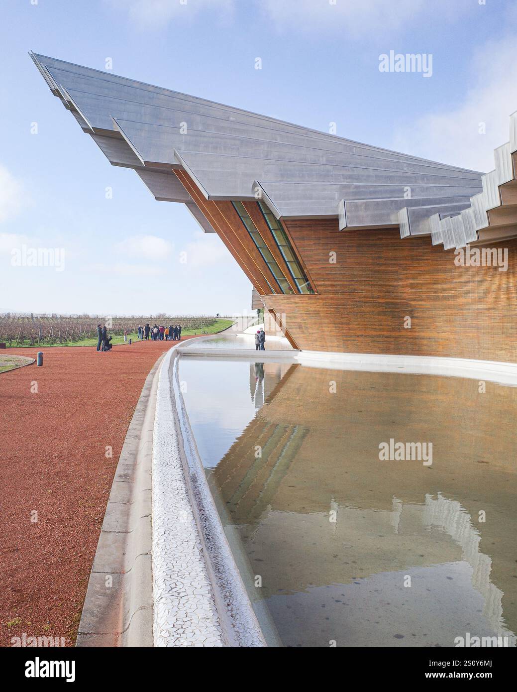 Laguardia, Spain - 28 Dec, 2024: Bodegas Ysios winery, designed by ...