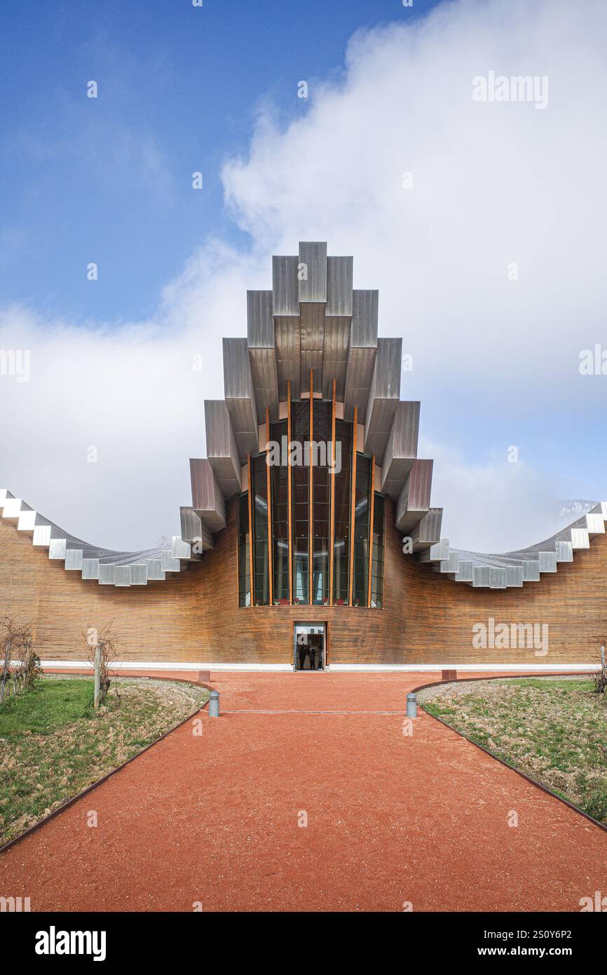 Laguardia, Spain - 28 Dec, 2024: Bodegas Ysios winery, designed by ...