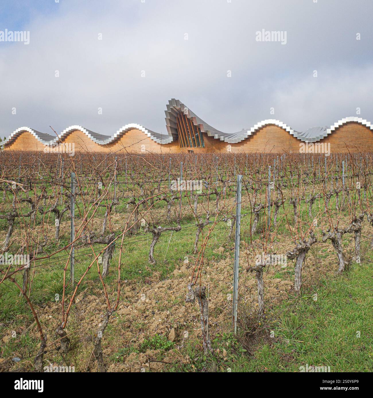 Laguardia, Spain - 28 Dec, 2024: Bodegas Ysios winery, designed by ...