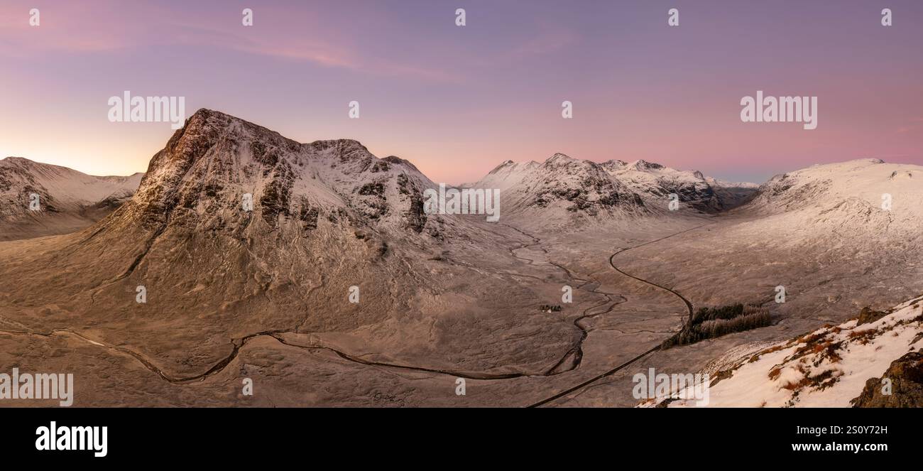 A view of the landscape known as Glencoe, Highlands, Scotland Stock ...