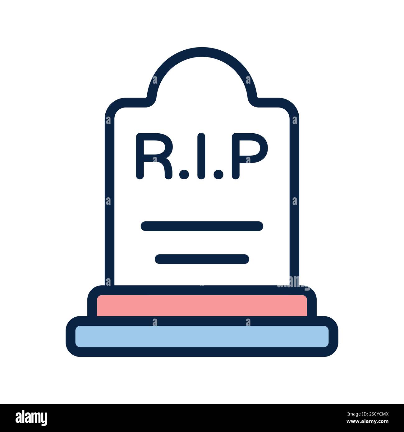 Get this amazing icon of tombstone, ready for premium use Stock Vector ...