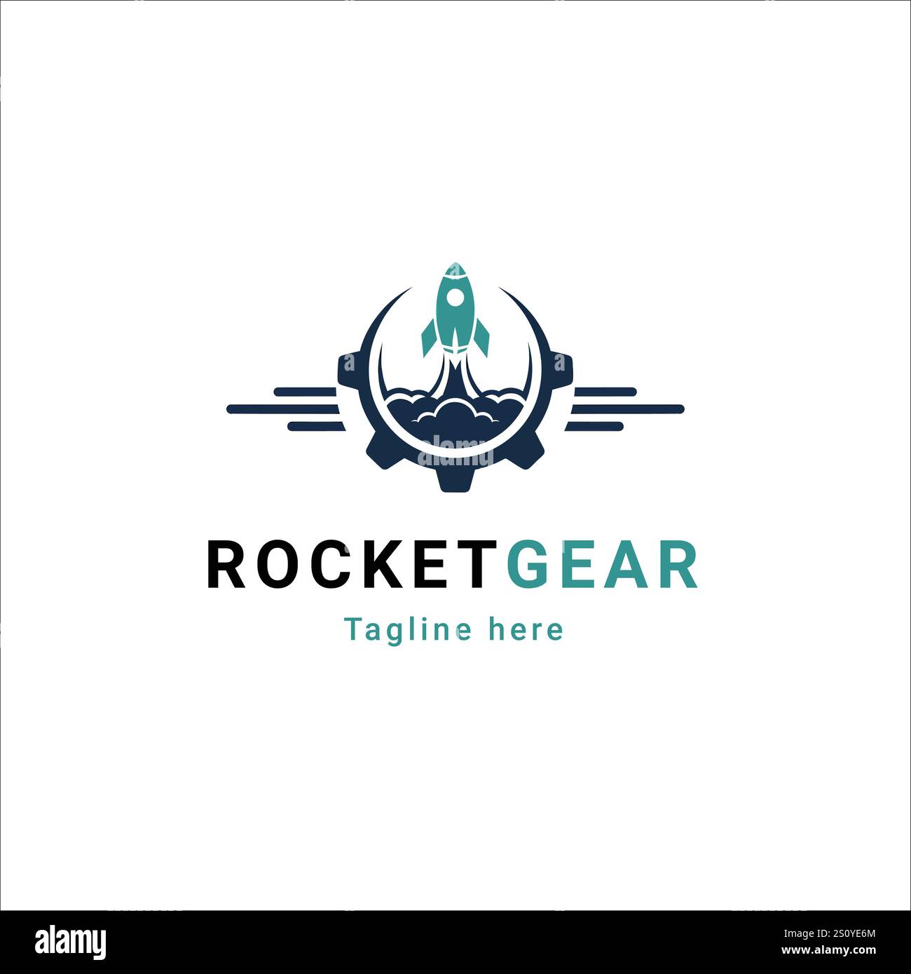 Rocket Gear Professional Company Logo, Modern Logo Design, Creative ...