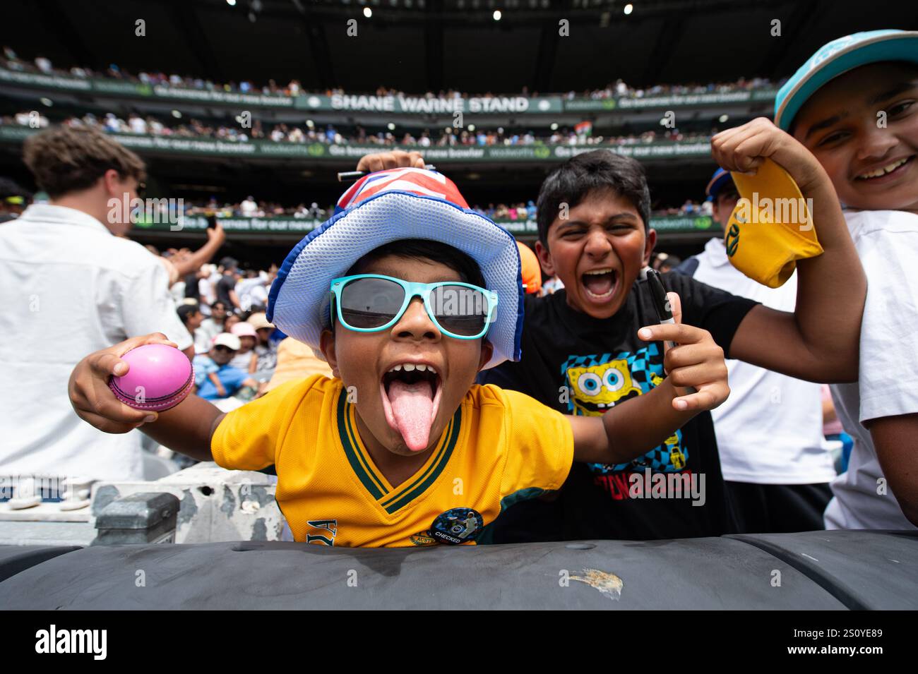 MELBOURNE AUSTRALIA. 30th Dec 2024. A happy young male Australian ...