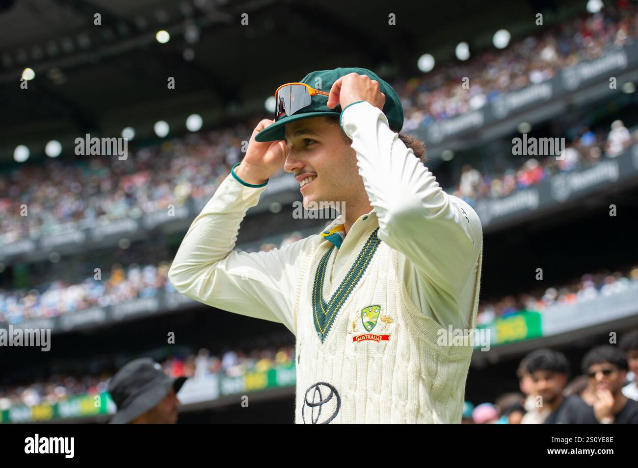MELBOURNE AUSTRALIA. 30th Dec 2024. Pictured: Sam Konstas of Australia ...