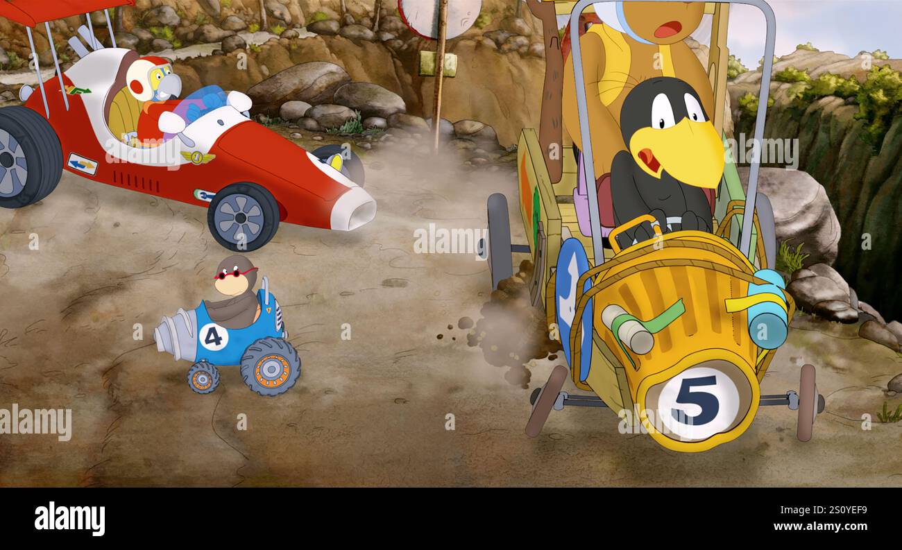 RAVEN THE LITTLE RASCAL-THE BIG RACE (2015) -Original title: DER KLEINE ...