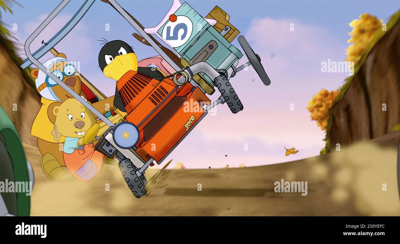 RAVEN THE LITTLE RASCAL-THE BIG RACE (2015) -Original title: DER KLEINE ...