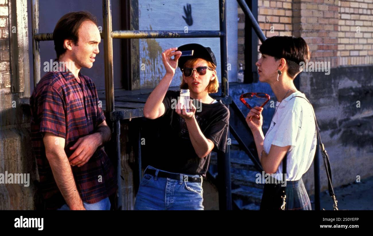 SCOTT MARCUS, TERESA TAYLOR and STELLA WEIR in SLACKER (1990), directed ...