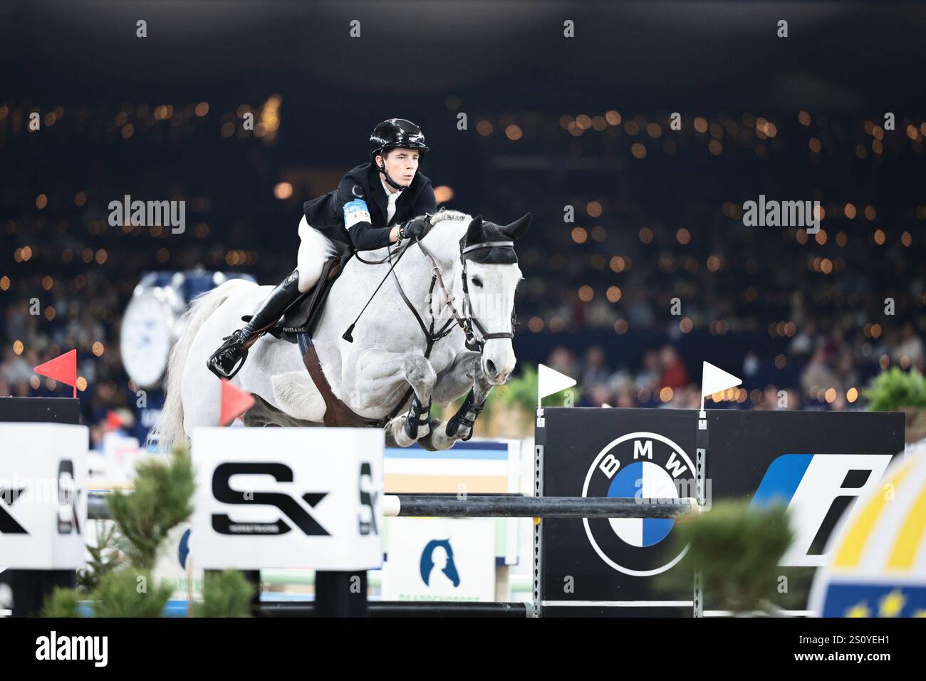 Thibeau Spits of Belgium with King van Essene during the Sport ...