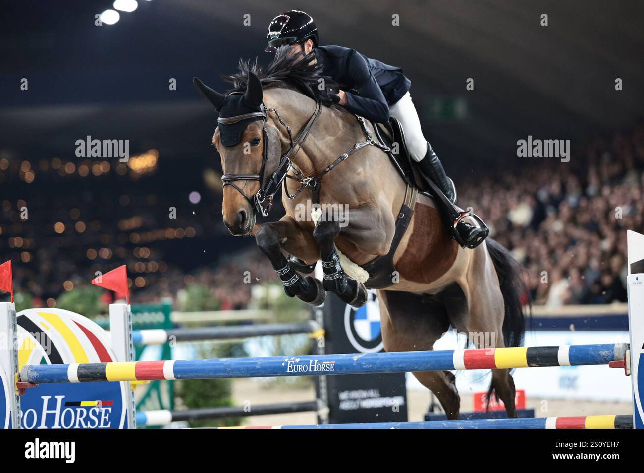 Vince Jarmy of Hungary with Carbon Girl Z during the Sport Vlaanderen ...