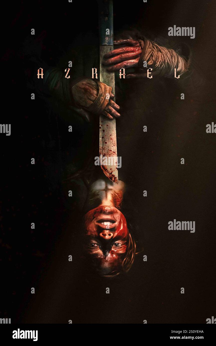 AZRAEL (2024), directed by E. L. KATZ. Credit: C2 Motion Picture Group / Homeless Bob Production ...