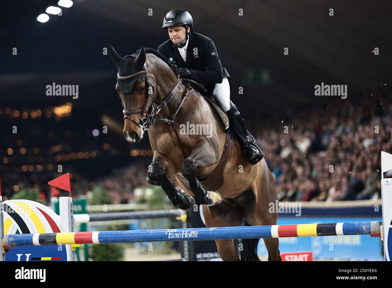 Frederic Vernaet of Belgium with Paulus-L during the Sport Vlaanderen ...