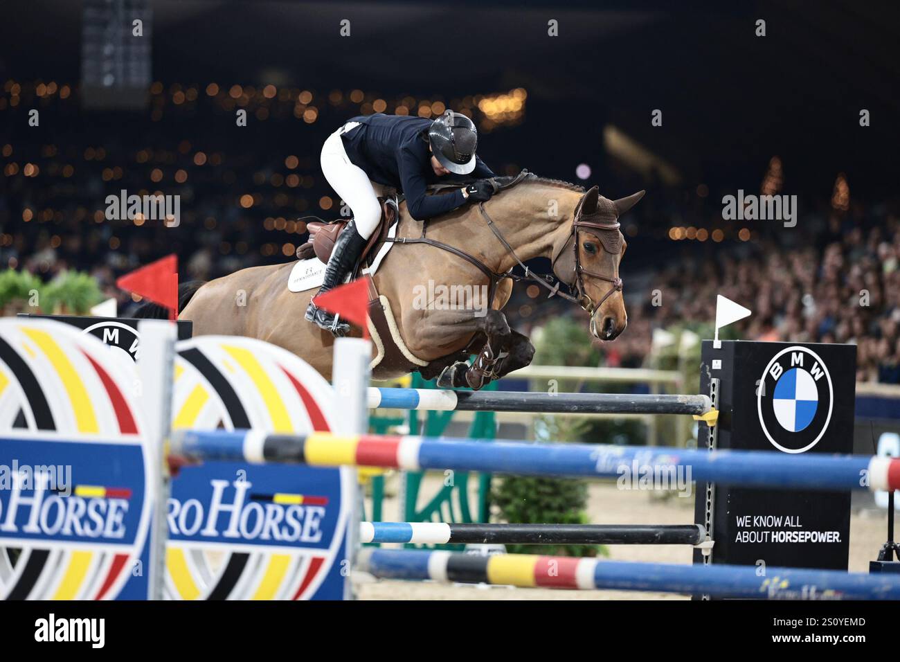 Katrin Eckermann of Germany with Iron Dames Casa Blue PS during the ...