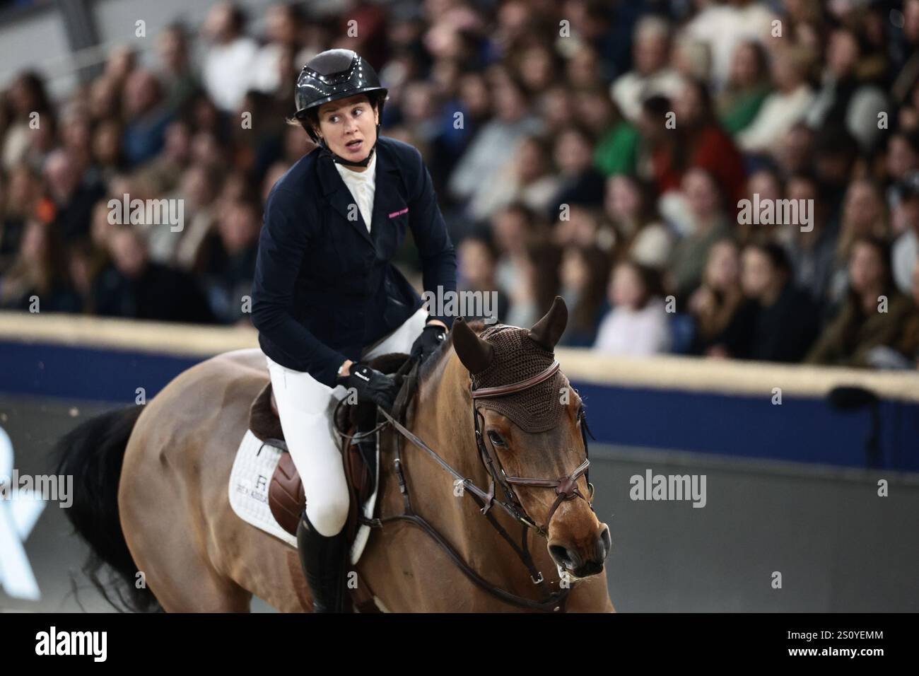 Katrin Eckermann of Germany with Iron Dames Casa Blue PS during the ...