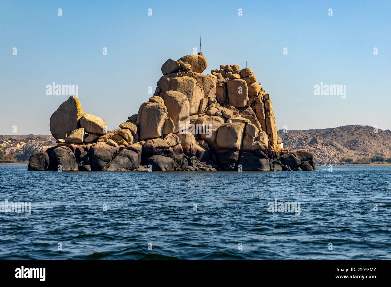 Explore the islands of the Nile in Aswan: Near Elephantine Island ...