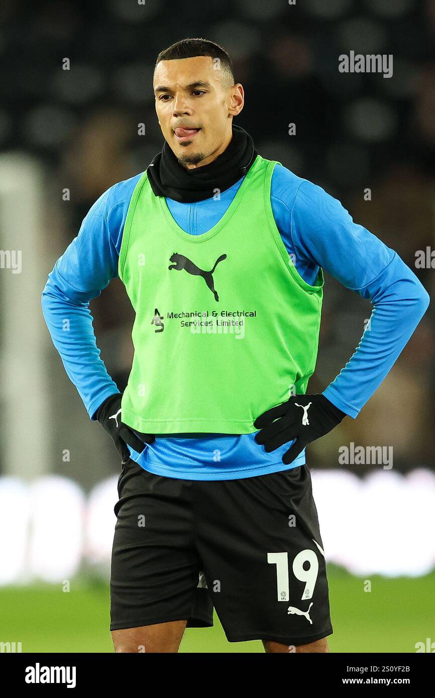 Derby County's Kayden Jackson before the Sky Bet Championship match at ...
