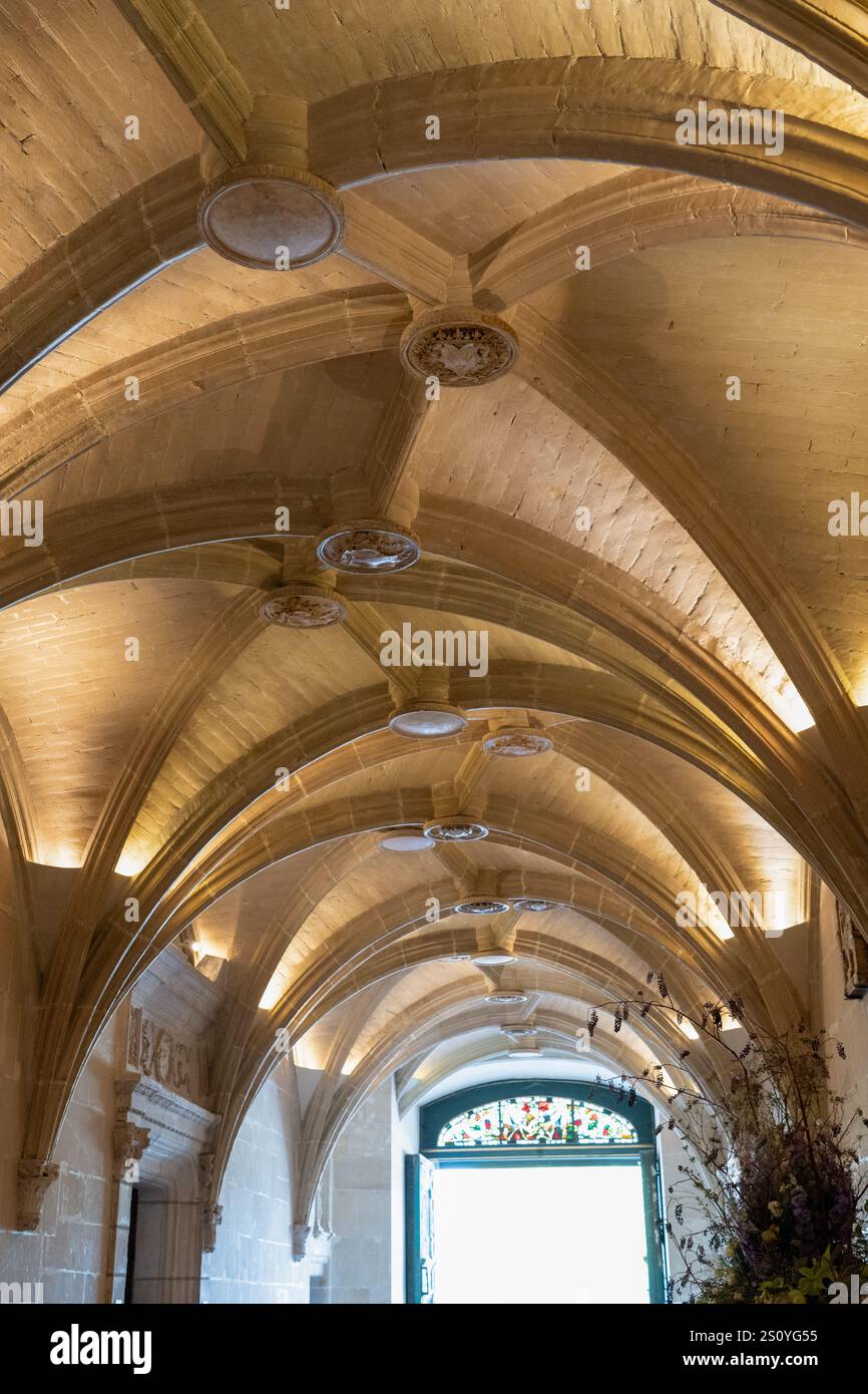 a beautiful multi-arched ceiling at the world-famous 'Ladies chateau ...
