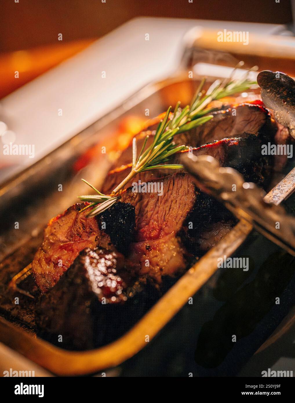 exquisite minced meat luxury restaurant Stock Photo - Alamy