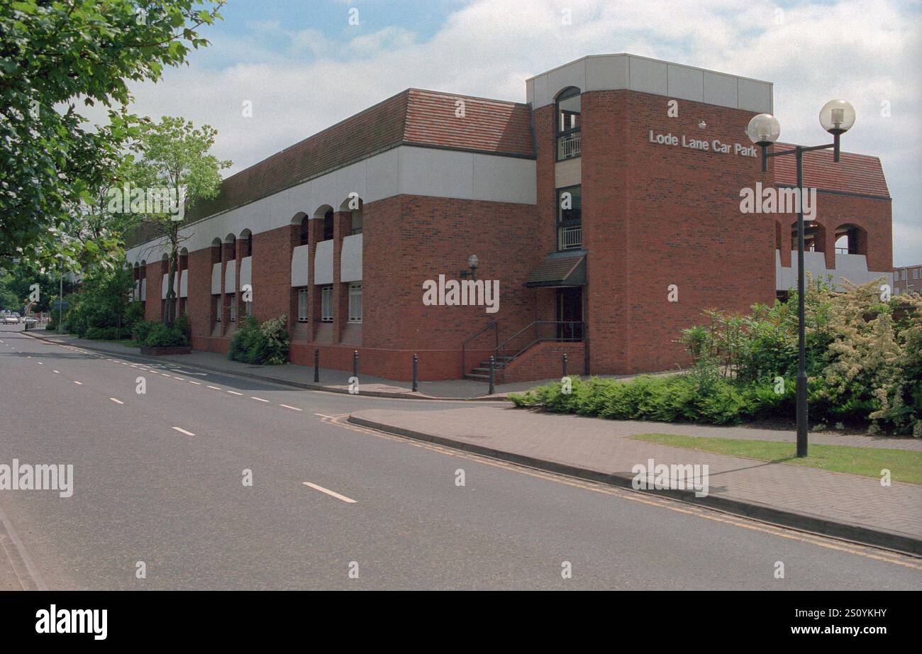 The Lode Lane Car Park in Solihull town centre Stock Photo - Alamy