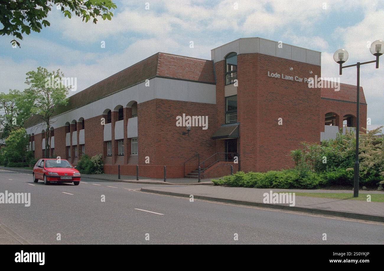 The Lode Lane Car Park in Solihull town centre Stock Photo - Alamy