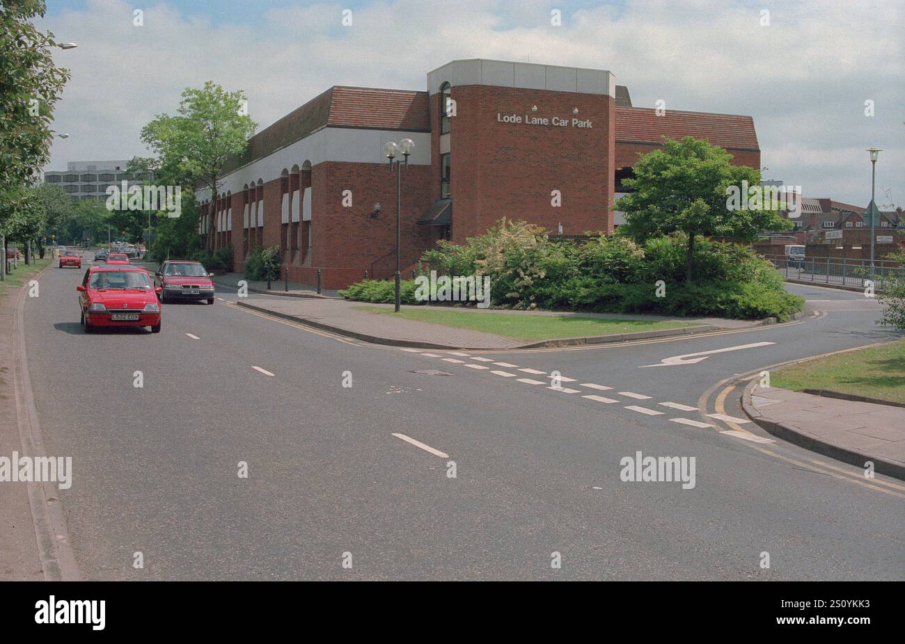 The Lode Lane Car Park in Solihull town centre Stock Photo - Alamy