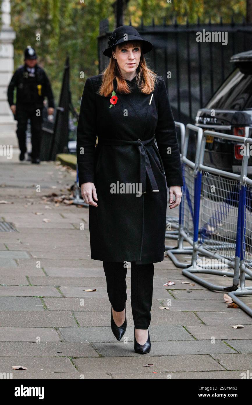 Angela Rayner, MP, Deputy Prime Minister, Housing Secretary, walks in ...