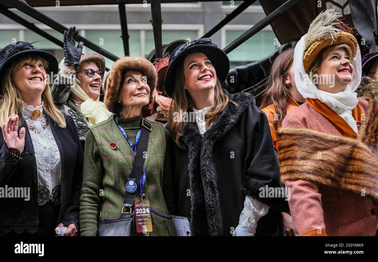 Female drivers in Victorian costumes celebrate 120 years of RAC female ...