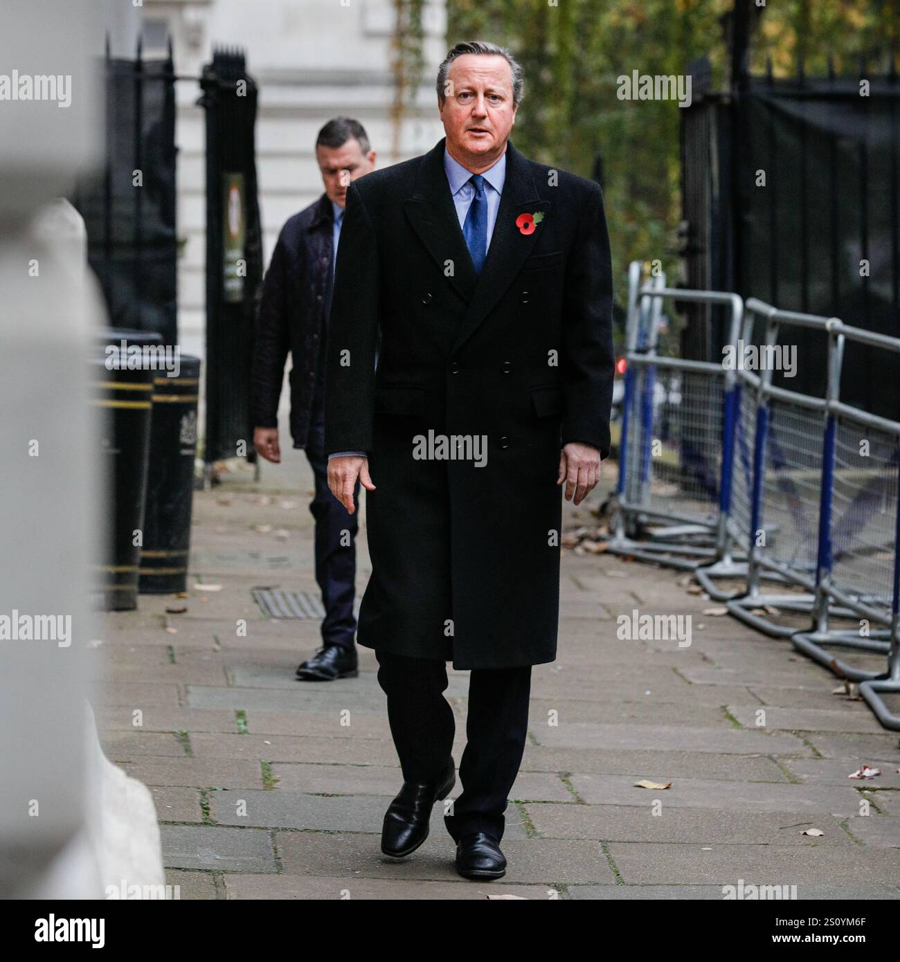 David Cameron, Lord Cameron, former Prime Minister of the United Kingdom, Remembrance Day ...