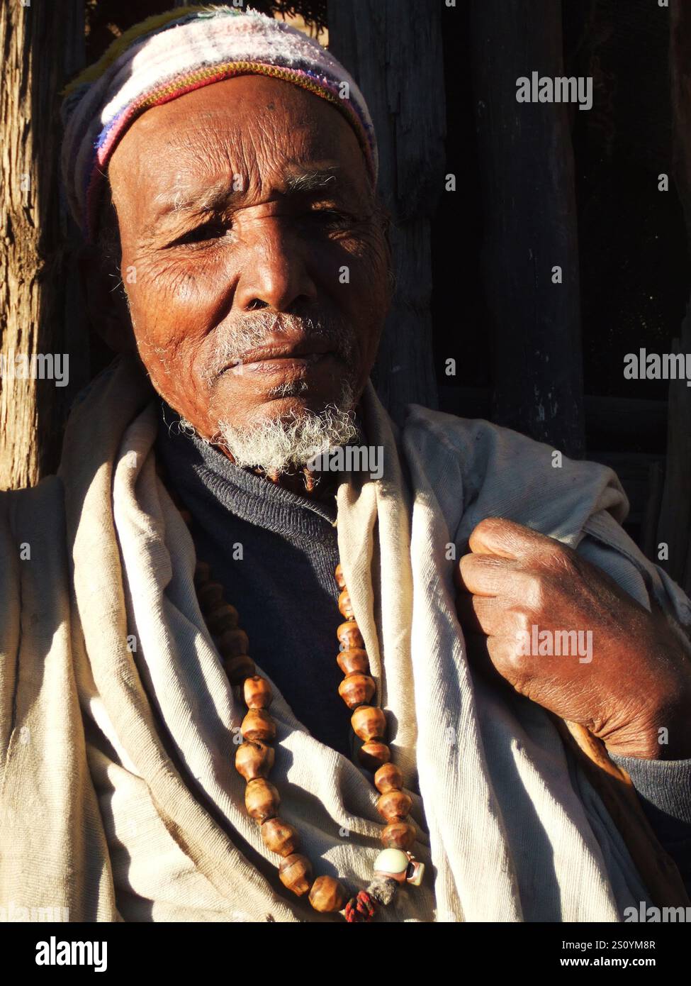 Portrait of an Amhara man taken in Lalibela, Ethiopia Stock Photo - Alamy