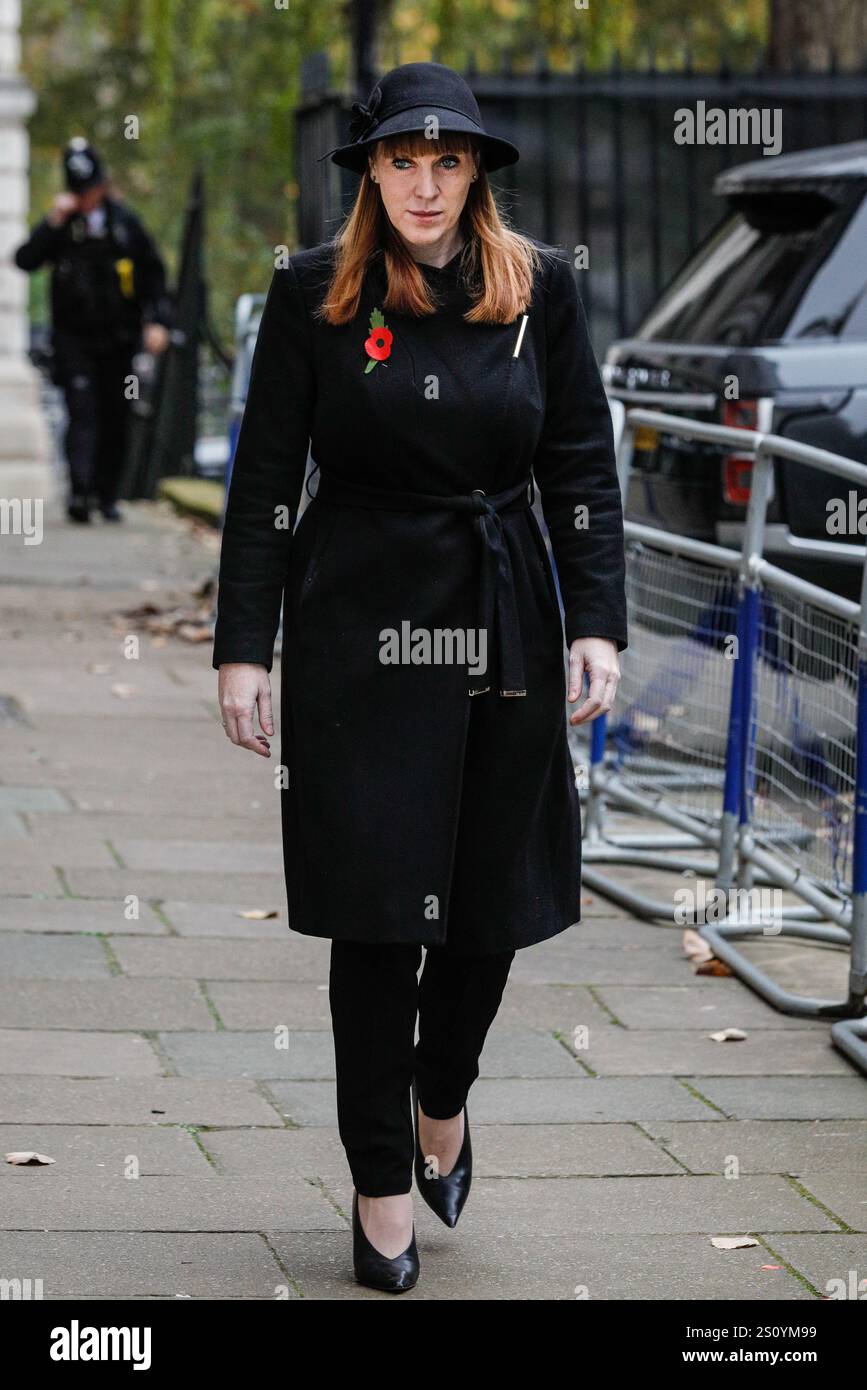 Angela Rayner, MP, Deputy Prime Minister, Housing Secretary, walks in ...