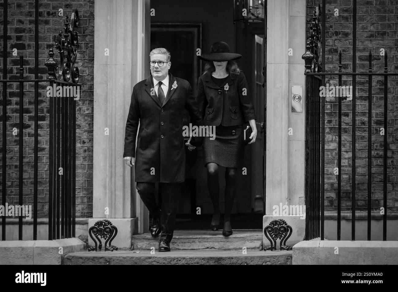Sir Keir Starmer, Prime Minister of the United Kingdom, with wife Lady ...