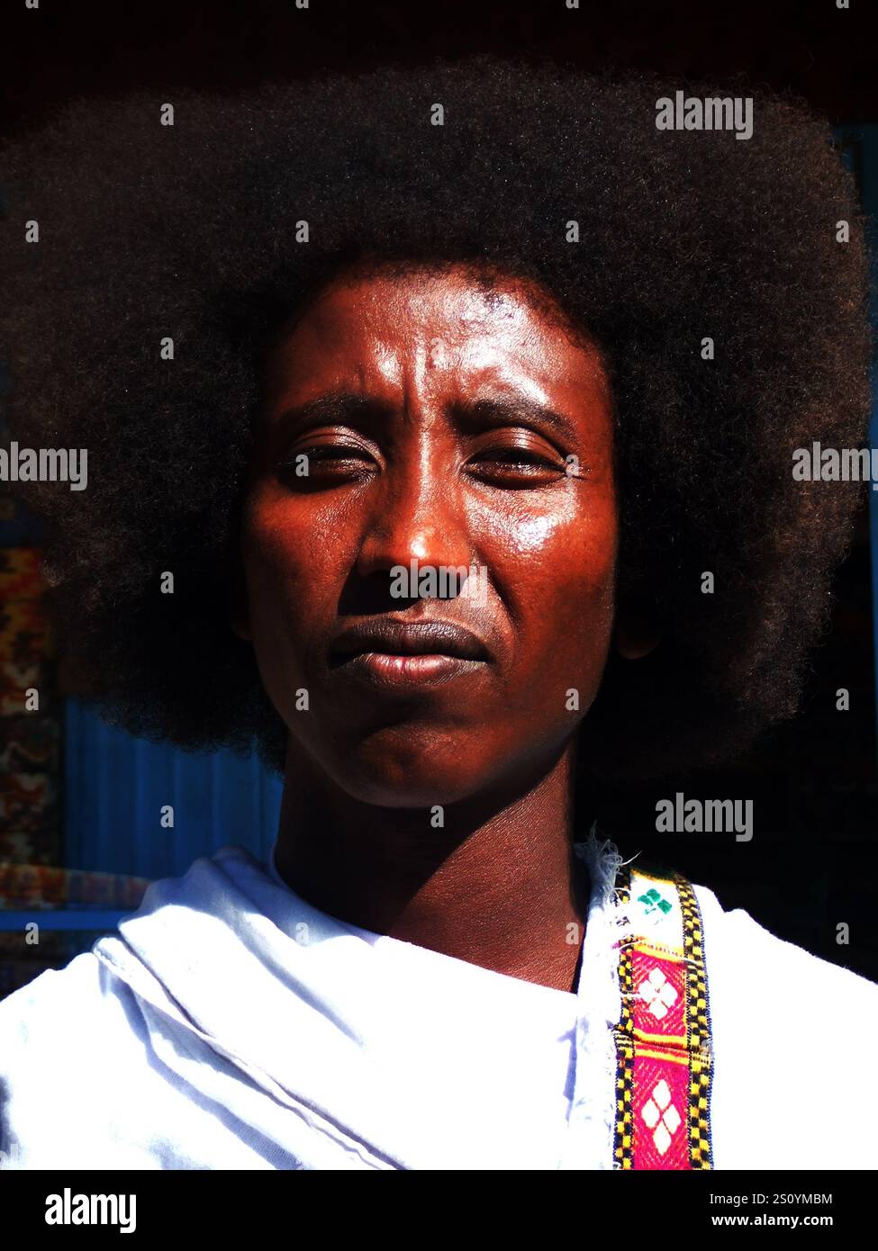 Portrait of an Afar man Stock Photo - Alamy