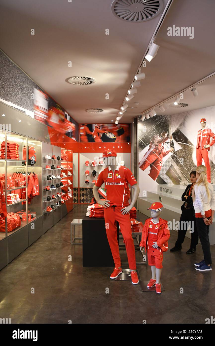 PortAventura, Spain. 6 April 2017. Ferrari Land opened at PortAventura ...