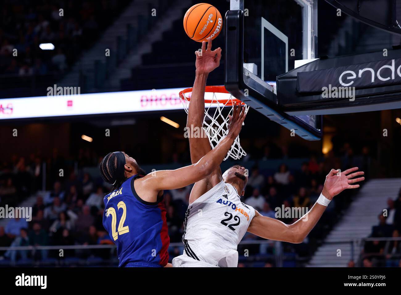 Walter Samuel Tavares da Veiga of Real Madrid and Jabari Parker of FC ...