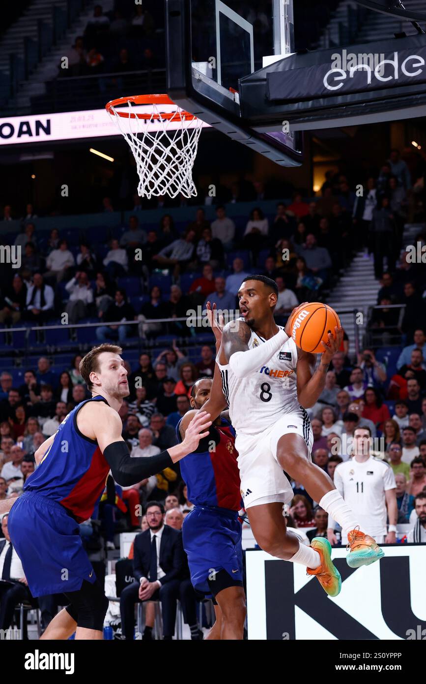 Xavier Rathan-Mayes of Real Madrid in action during the Spanish League ...