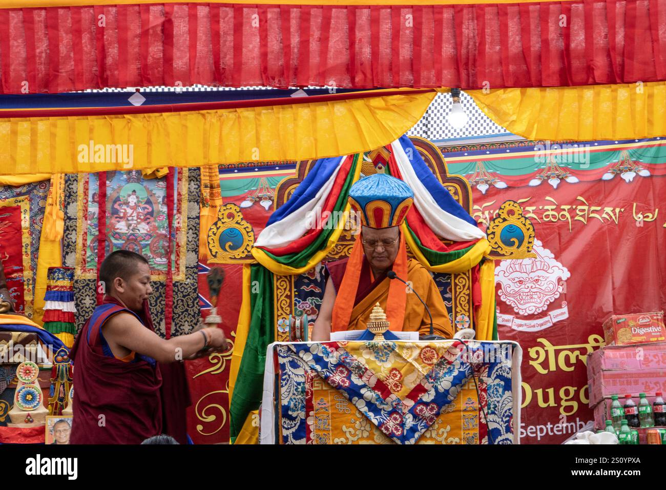 Introduction of Bardo by Menri Ponlob Thinley Nyima Rinpoche at the ...