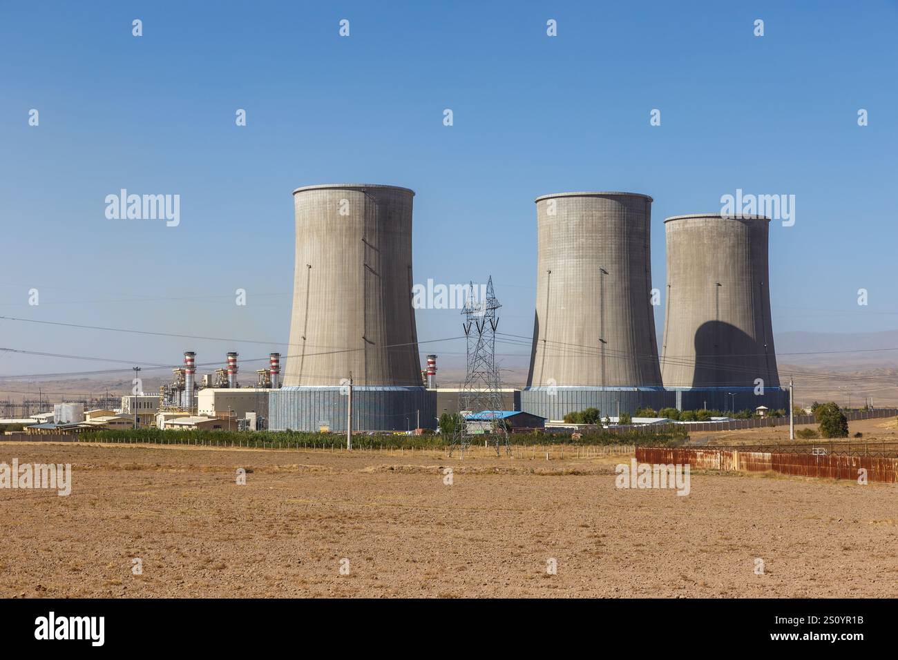 Ardabil Province, Iran - September 29, 2024: Sabalan Combined Cycle ...