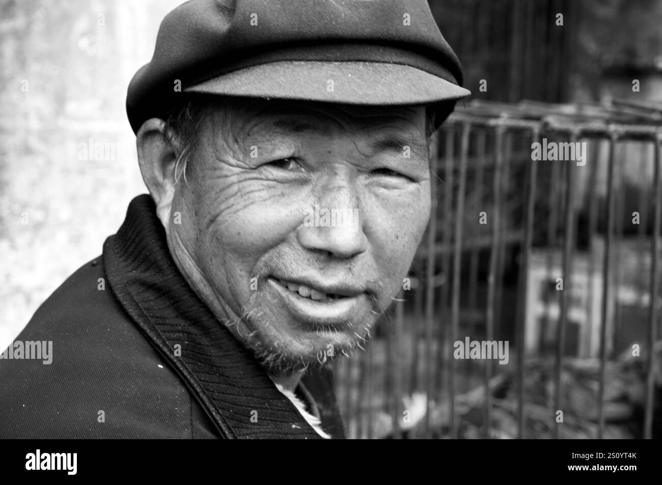 Portrait of a Chinese man taken in southern Yunnan province, China ...