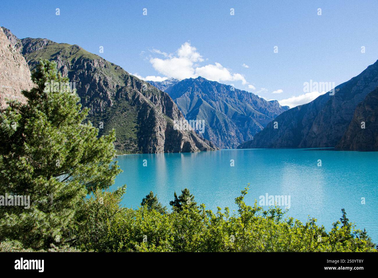 Shey Phoksundo Lake, located in the Ringmo Village is a stunning alpine ...