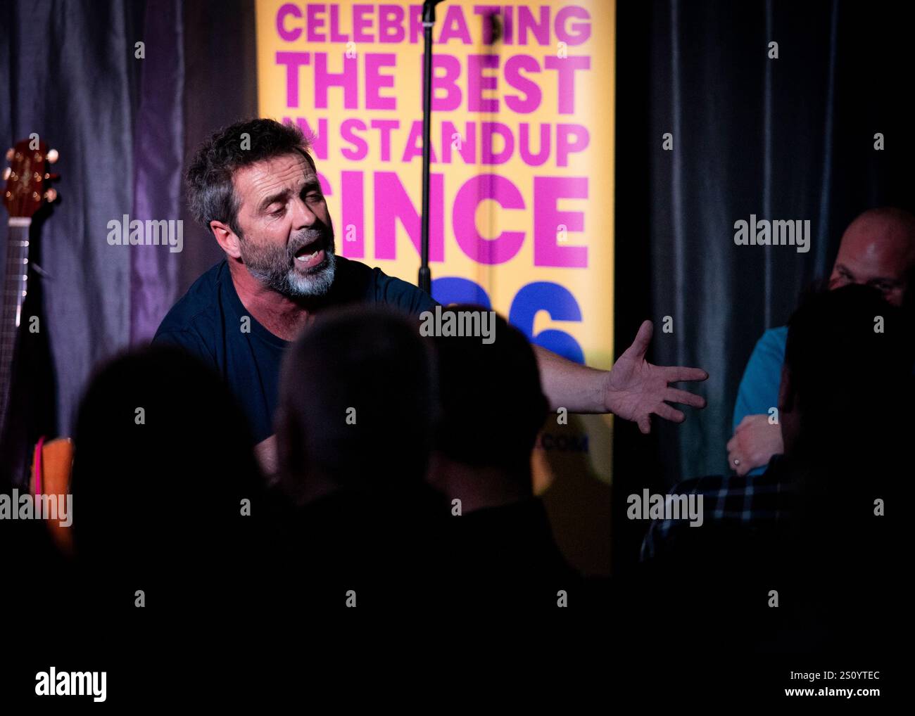 Phil Nichol performing at Joker Comedy Club, Southend-on-Sea, Essex ...