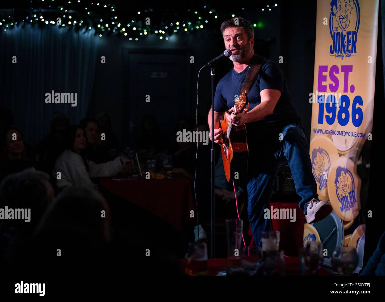 Phil Nichol performing at Joker Comedy Club, Southend-on-Sea, Essex ...